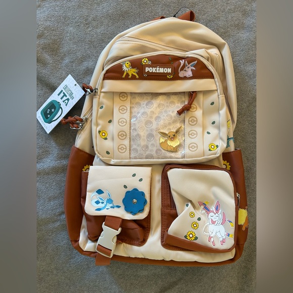 Pokemon | Bags | Pokemon Eevee Evolutions Fullsize Backpack | Poshmark